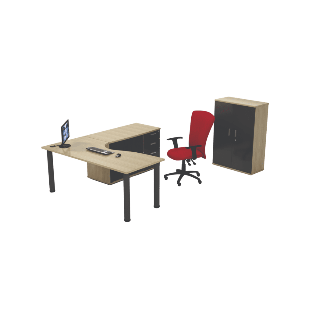 Wave Open Plan Single Workstation – DCSA